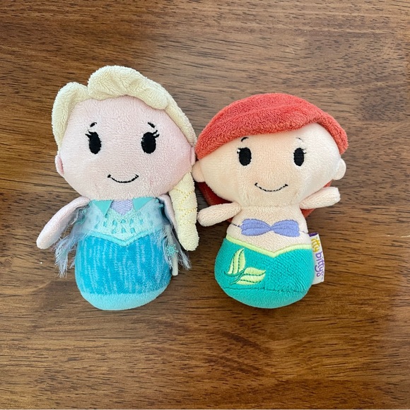 Hallmark | Toys | Hallmark Itty Bittys Elsa And Ariel Frozen And Little ...